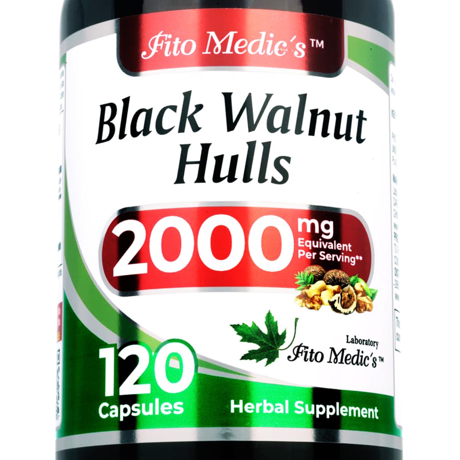 FITO MEDIC'S Lab black walnut hull capsules