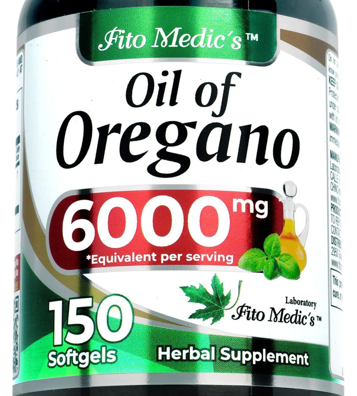 FITO MEDIC'S Lab oregano oil softgels