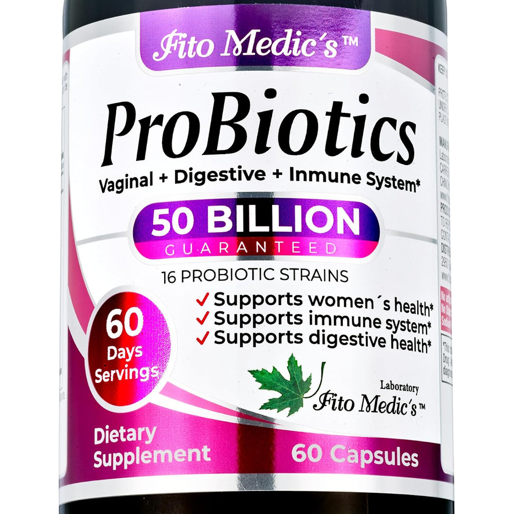 FITO MEDIC'S probiotic supplement capsules