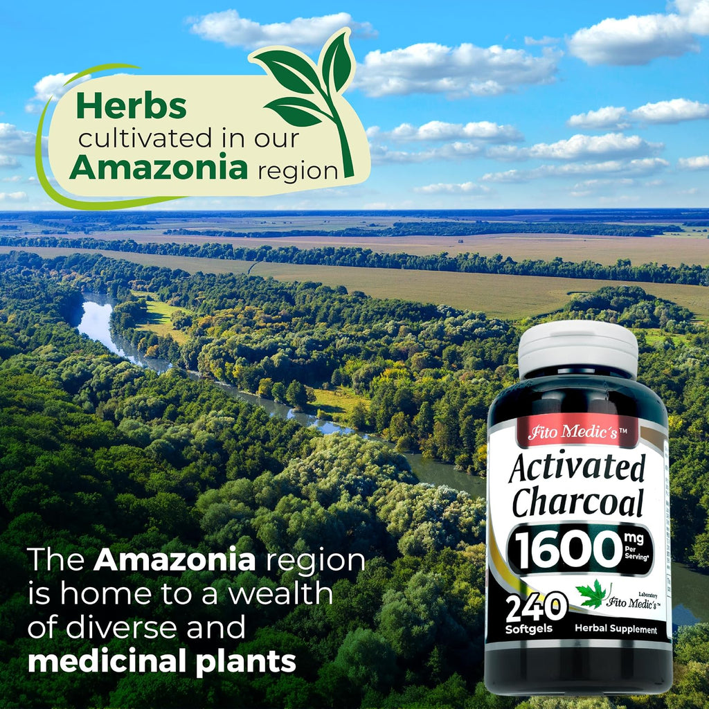 FITOMEDIC charcoal for digestive health