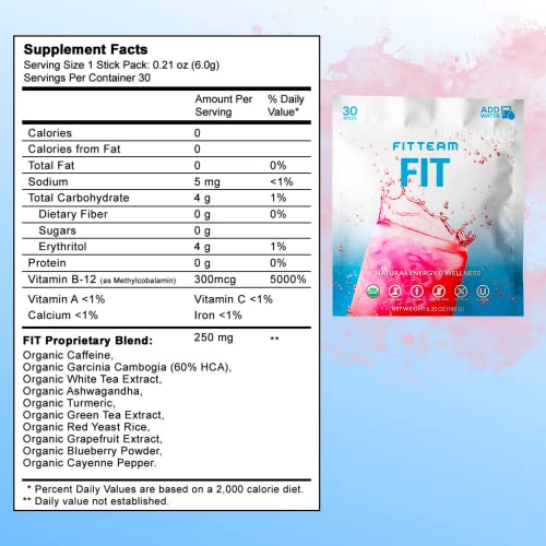 FITTEAM energy drink for active lifestyles
