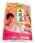 Five Flowers herbal tea sachets