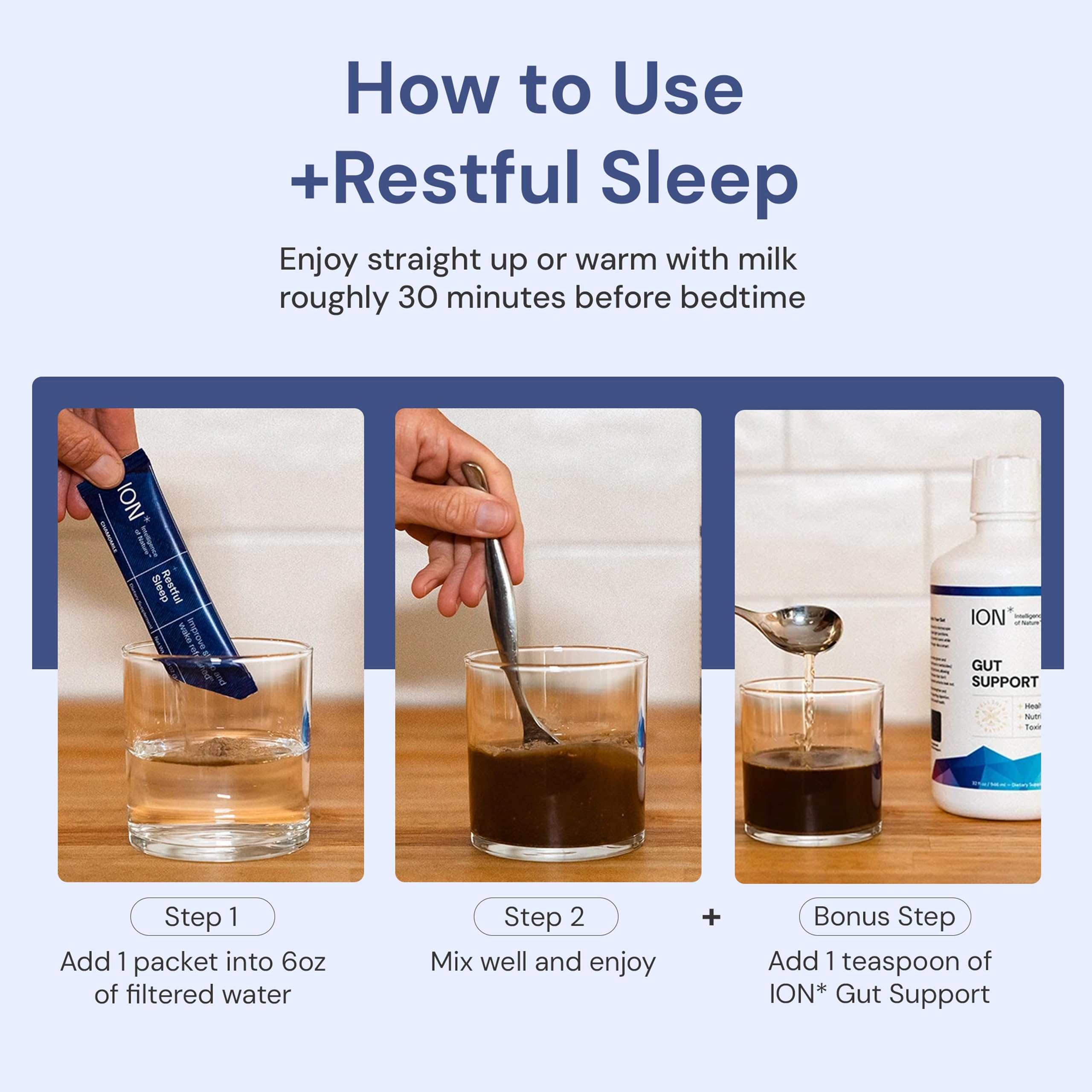 five packets of sleep aid