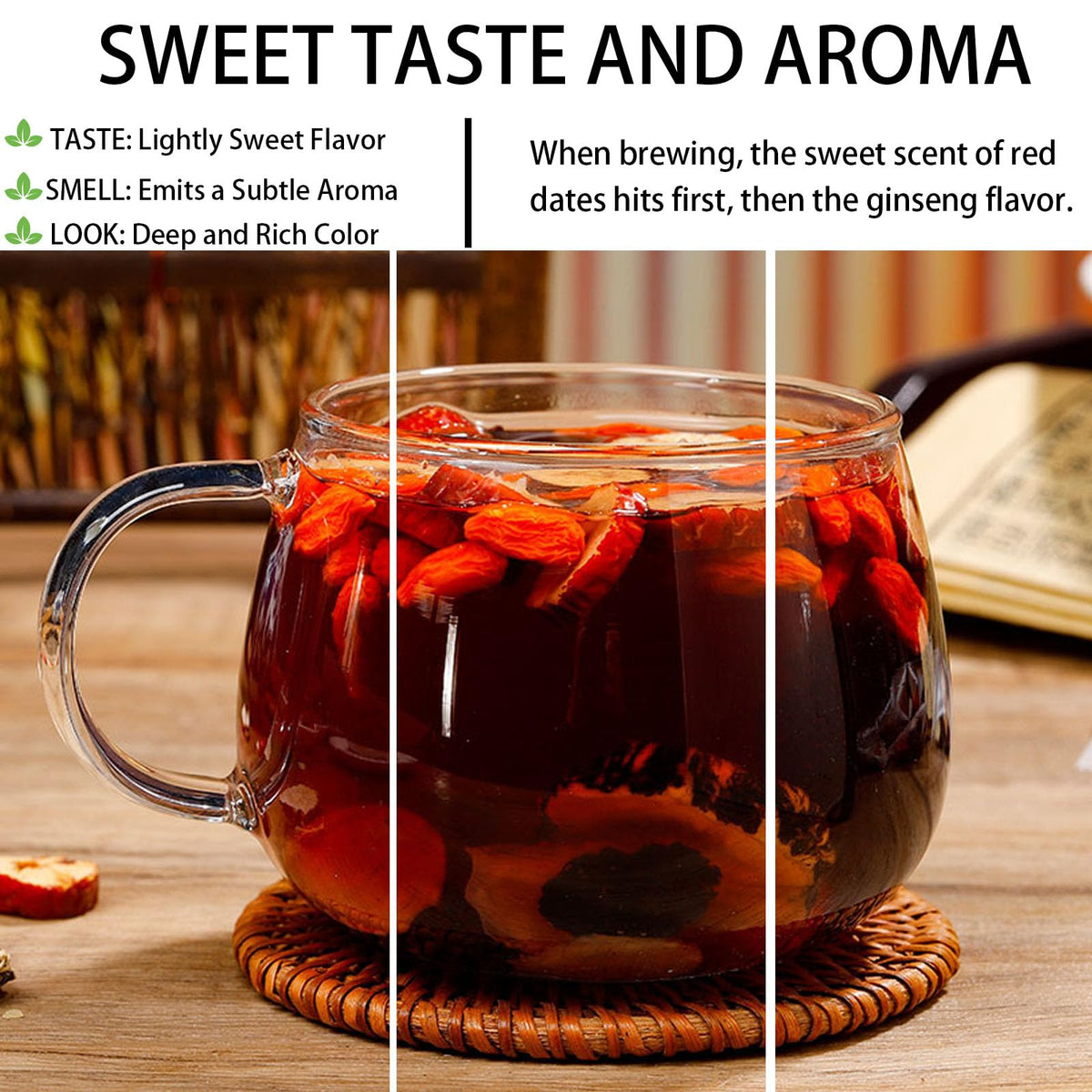 Five Treasure ginseng tea