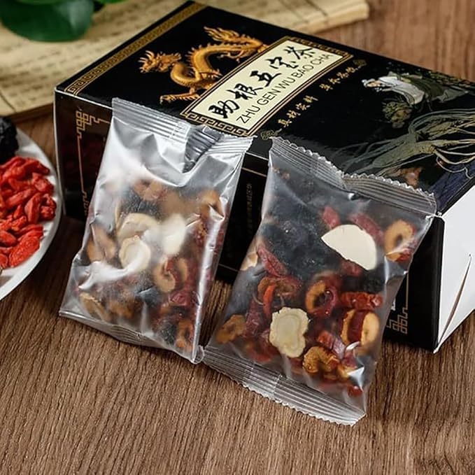 Five Treasures herbal tea for relaxation