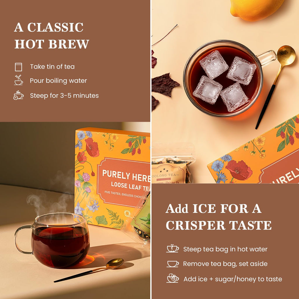 five unique herbal tea blends