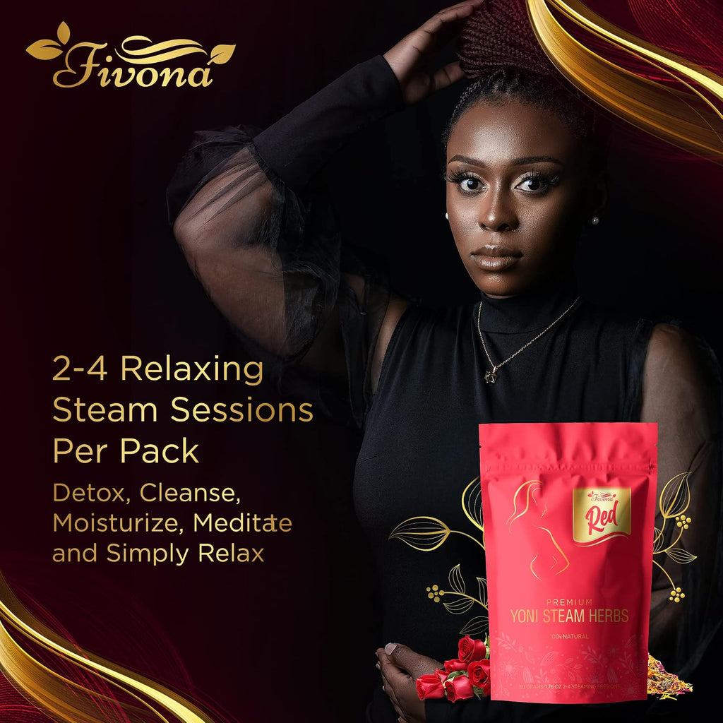 Fivona red yoni steam instructions