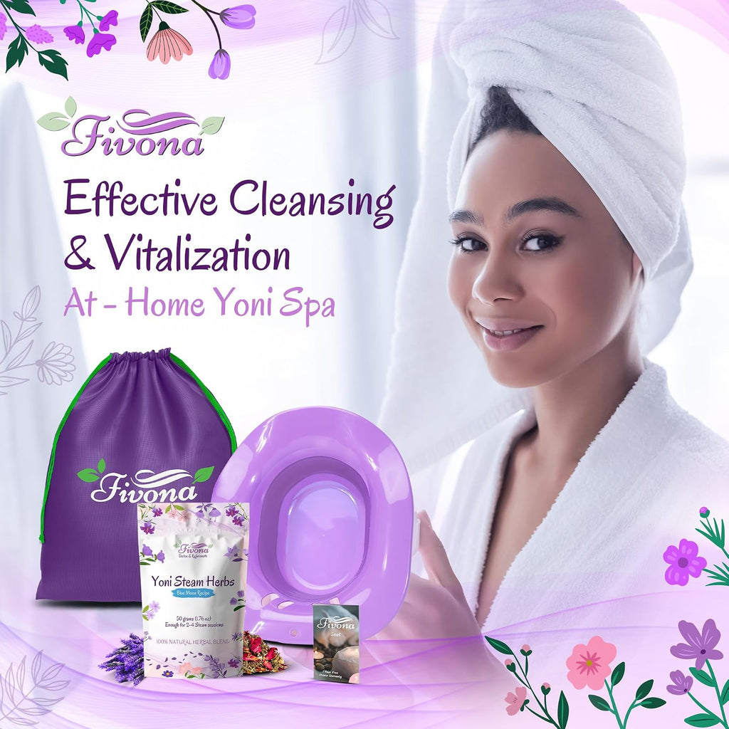 Fivona yoni steam kit features