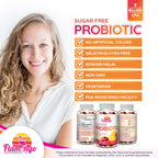 Flamingo probiotics 90 count for gut health