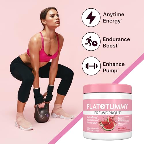 Flat Tummy pre-workout for enhanced performance