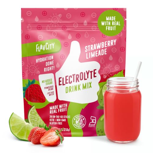 FlavCity electrolyte powder for hydration