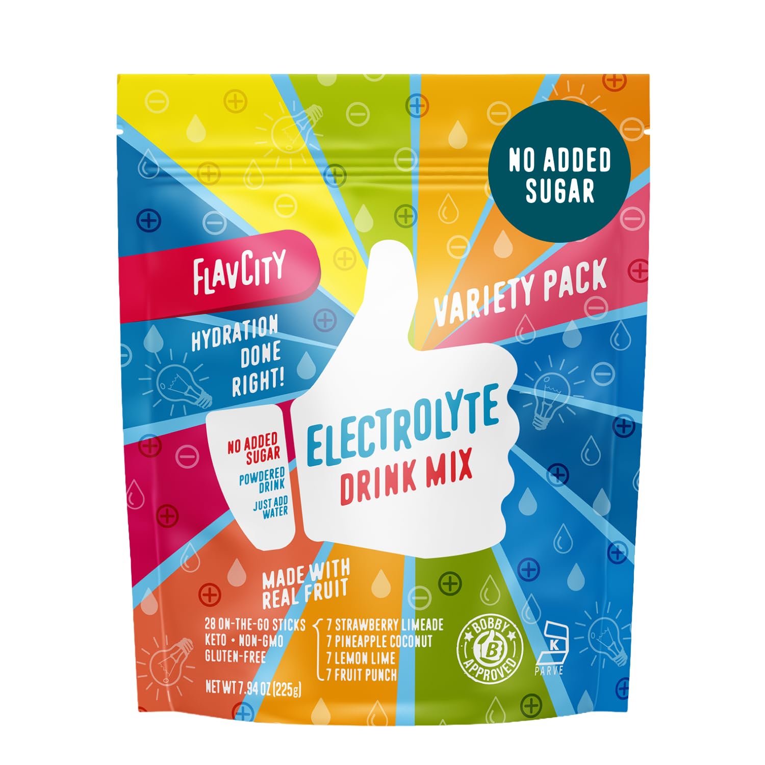 FlavCity electrolytes powder for hydration