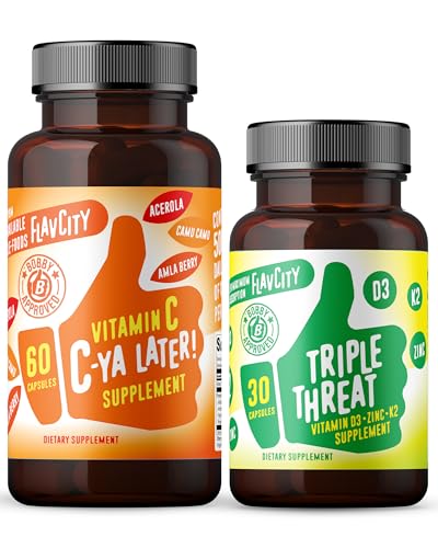 FlavCity Vitamin C D capsules