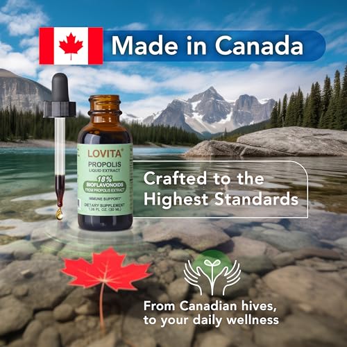 flavonoid-rich propolis liquid supplement