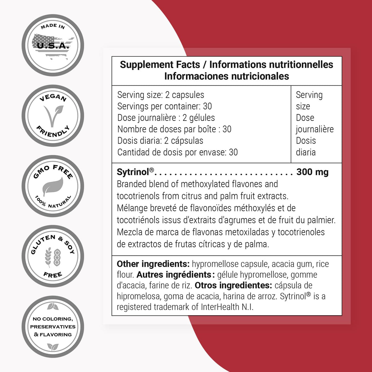 Flavonoid supplement for daily wellness