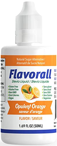 Flavorall stevia liquid drops for baking