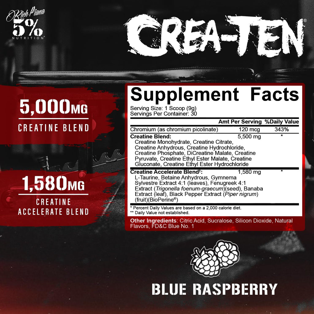 flavored creatine powder for muscle growth