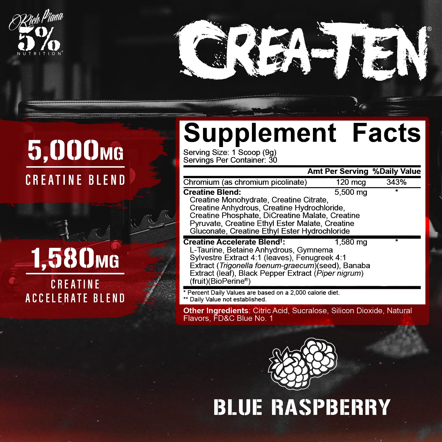 flavored creatine powder for muscle growth