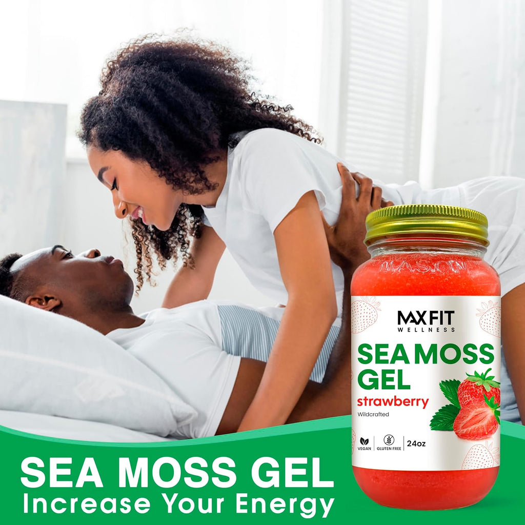 flavored sea moss gel for wellness