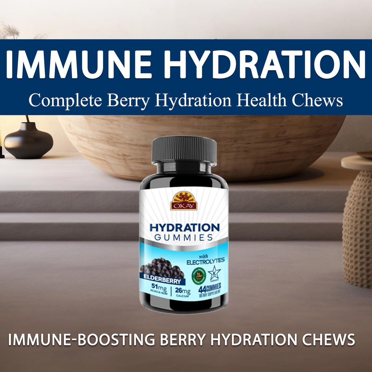 flavorful elderberry gummies for hydration