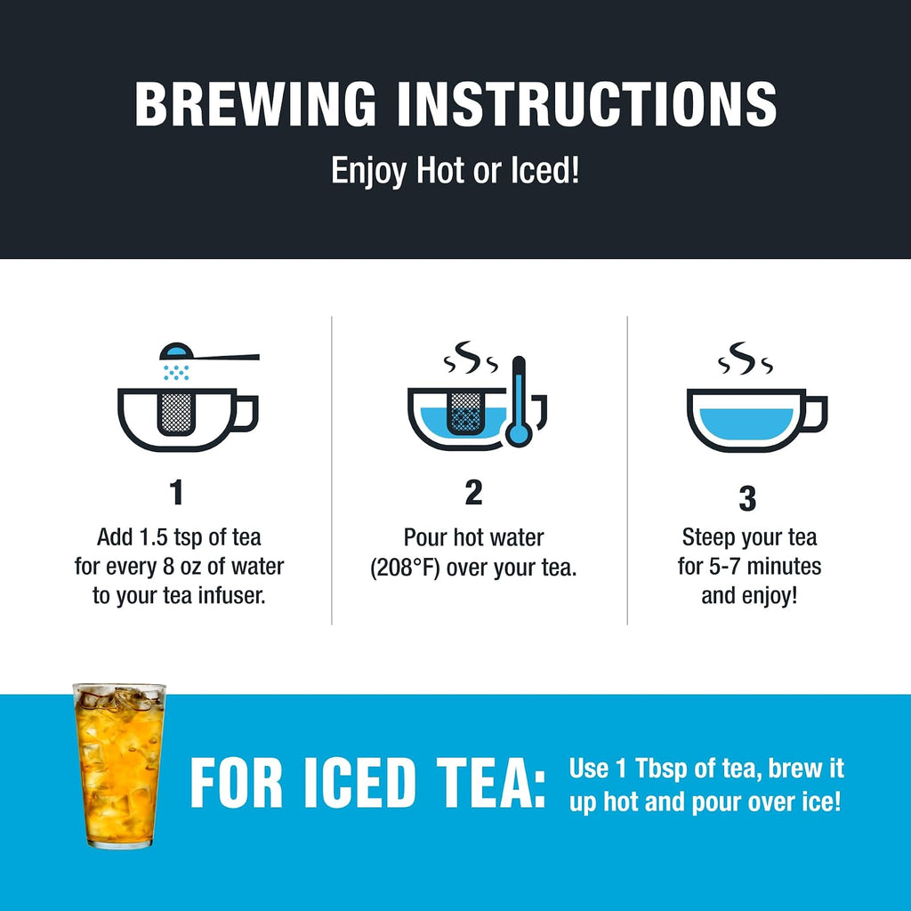 flavorful mango chamomile tea