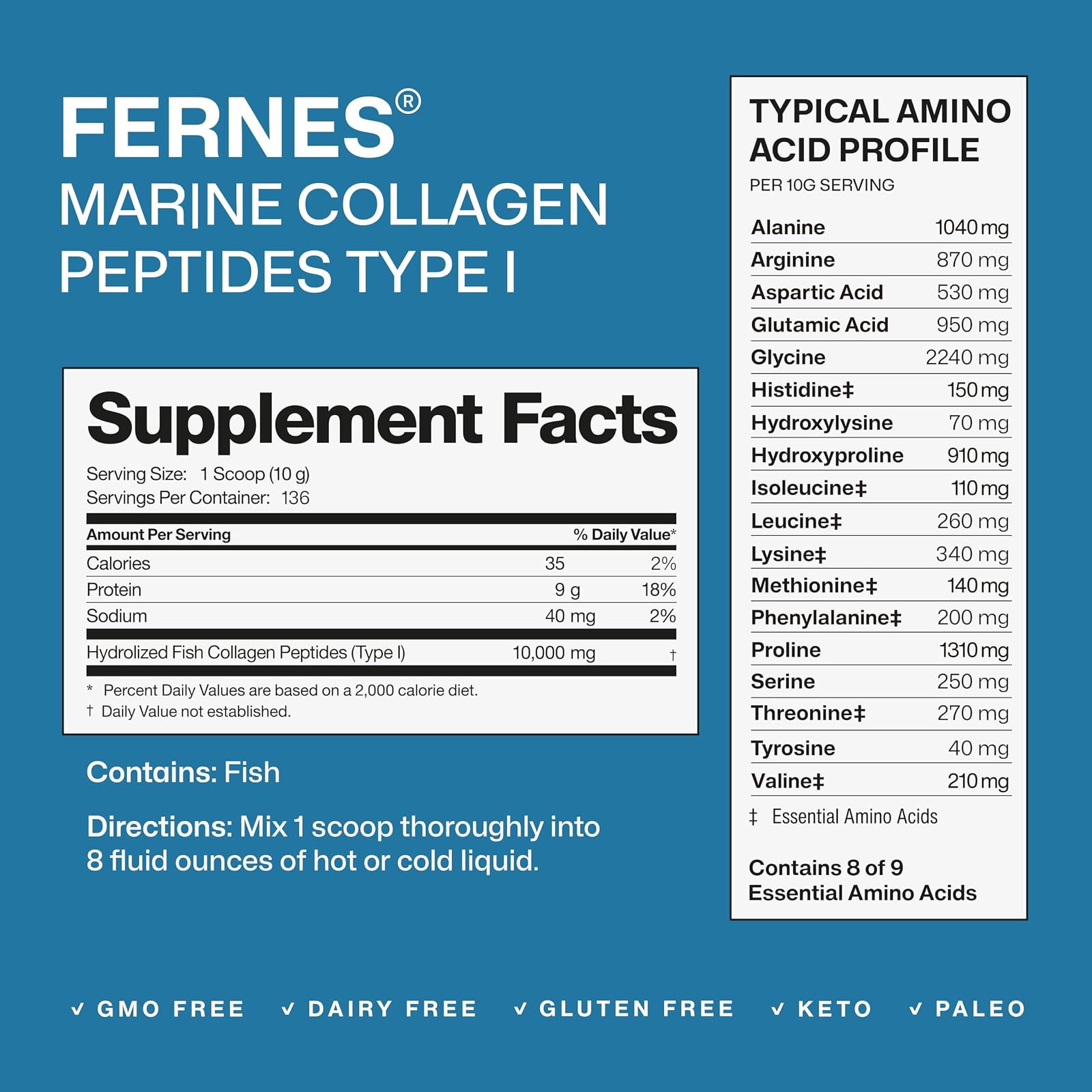 flavorless marine collagen for smoothies