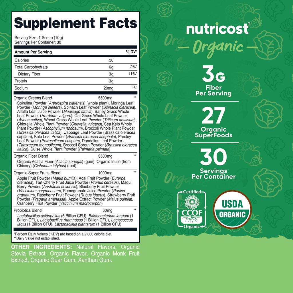 flavorless superfood drink mix