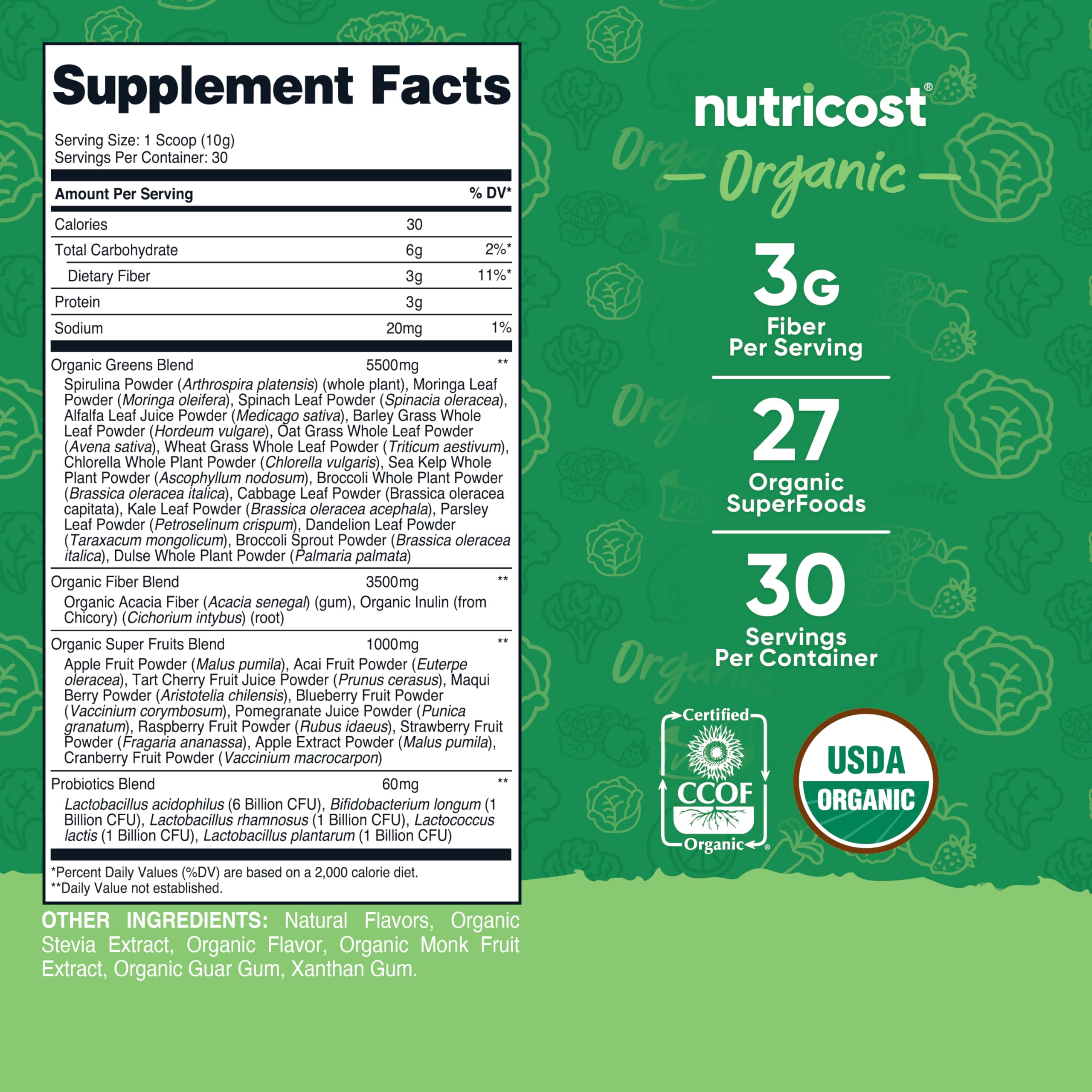 flavorless superfood drink mix