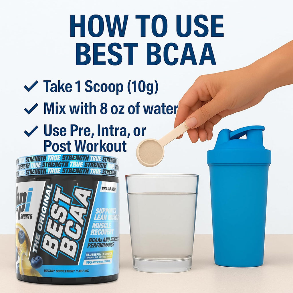 flavoured BCAA powder for athletes
