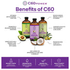 flavoured C60 MCT oil for energy