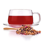 Flavoured chamomile tea with cherries