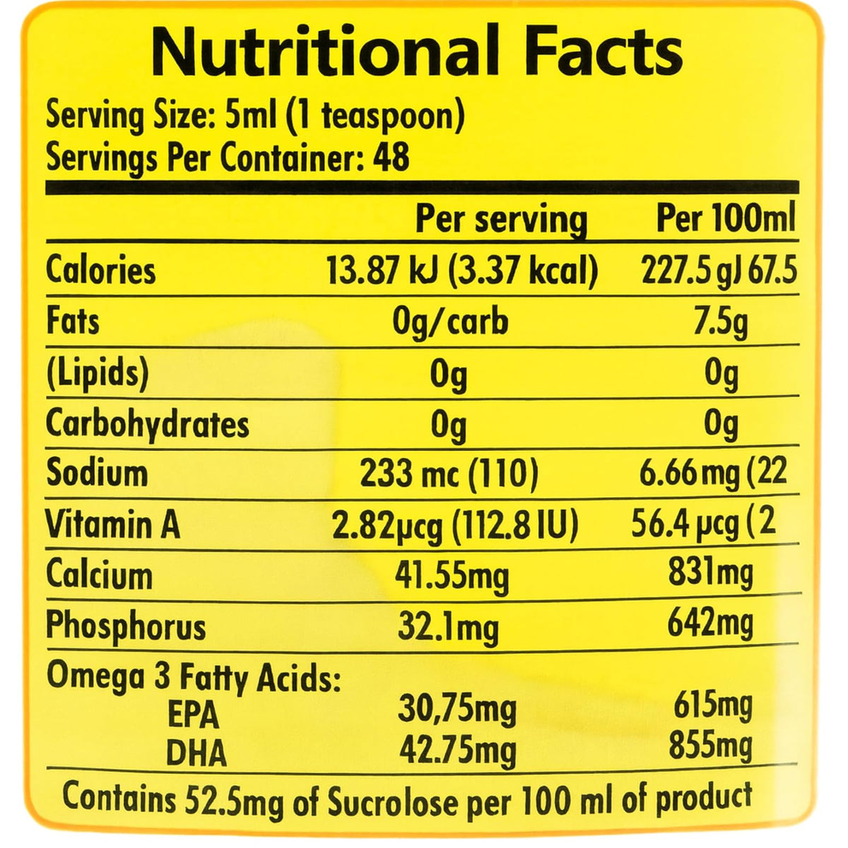 flavoured cod liver oil for wellness