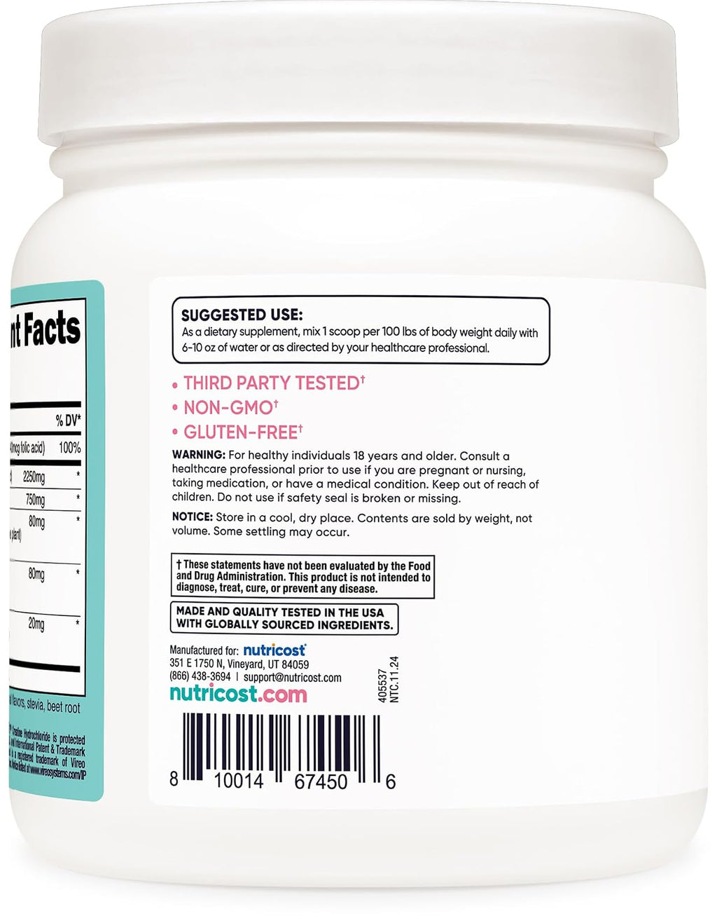flavoured creatine for tasty nutrition