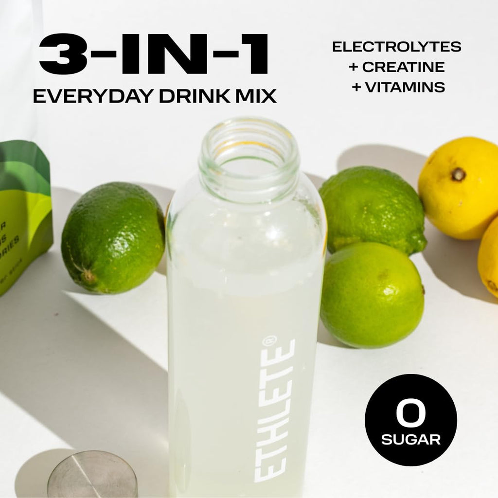 Flavoured electrolyte drink mix