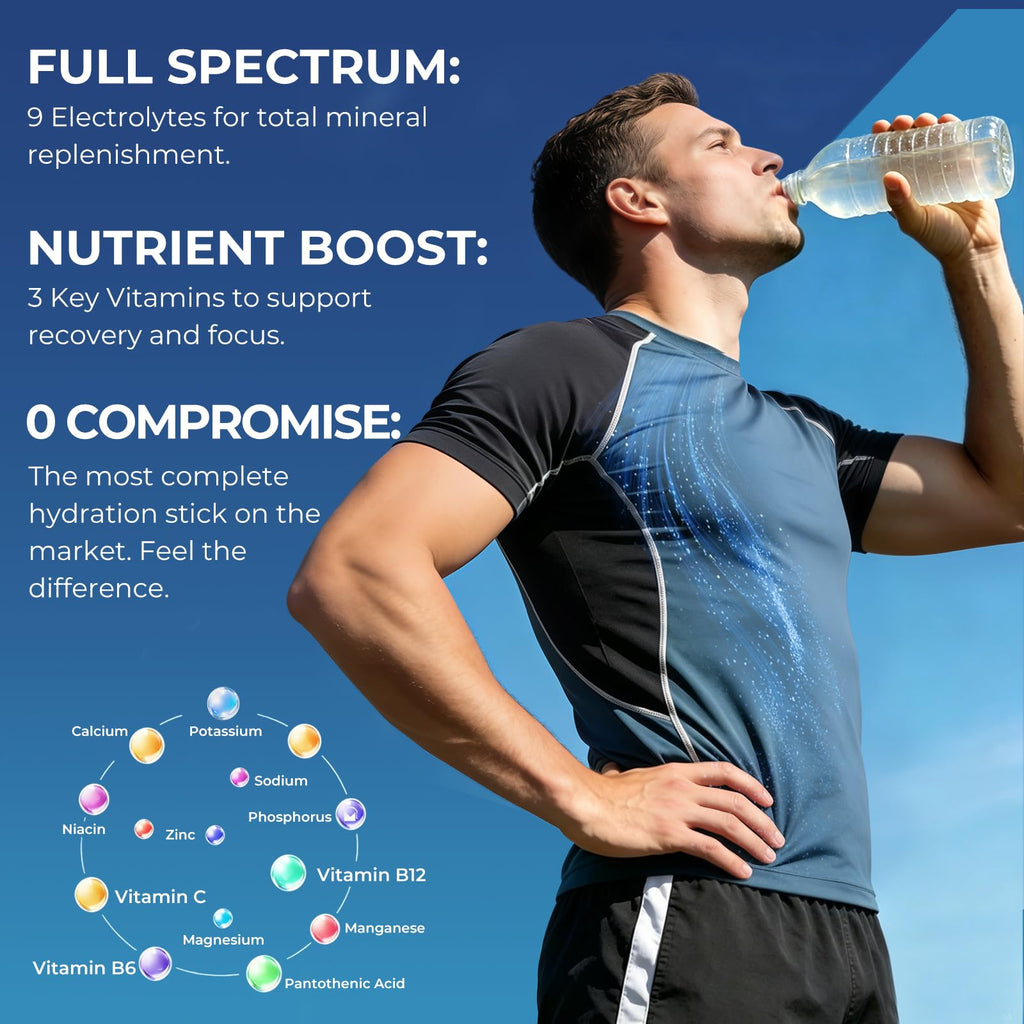 flavoured electrolyte packets for refreshing taste