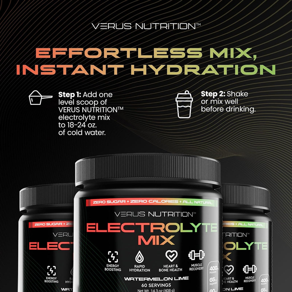 flavoured electrolyte powder for active lifestyle