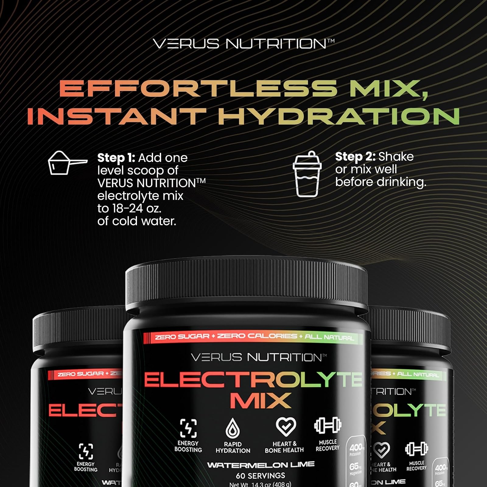 flavoured electrolyte powder for active lifestyle
