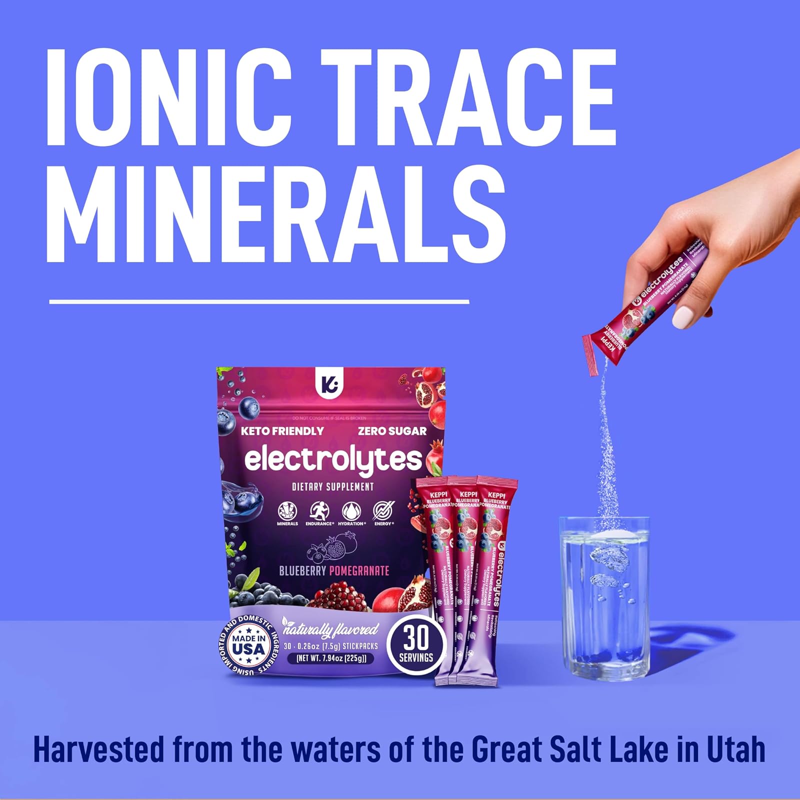 Flavoured electrolyte powder for better taste