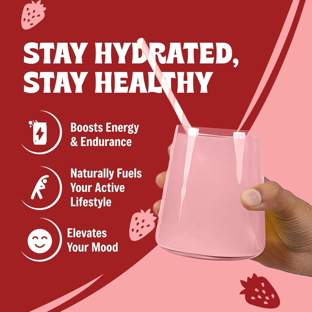 flavoured electrolyte powder for energy boost