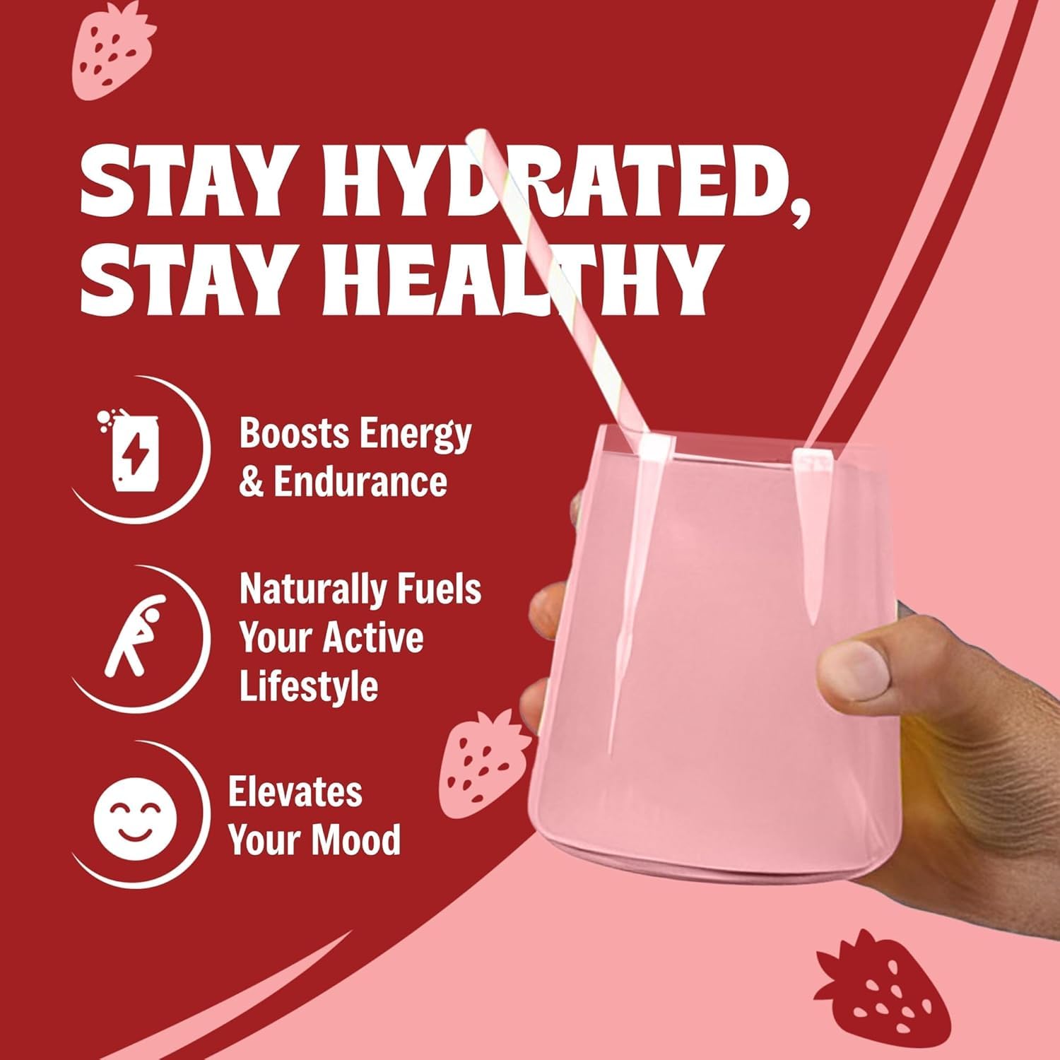 flavoured electrolyte powder for energy boost