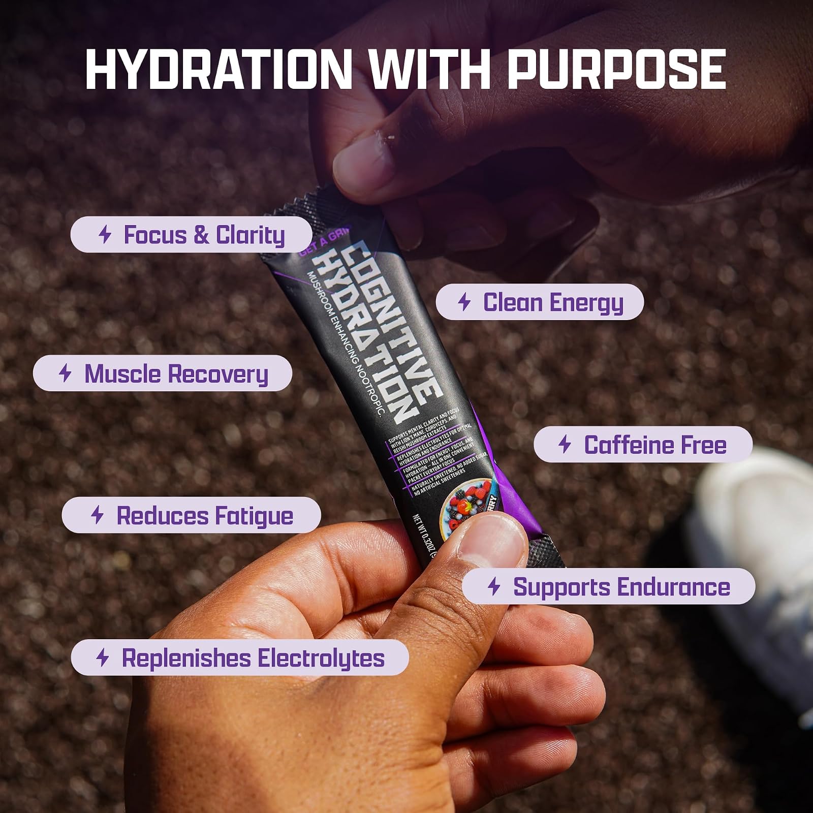 flavoured electrolyte powder for hydration