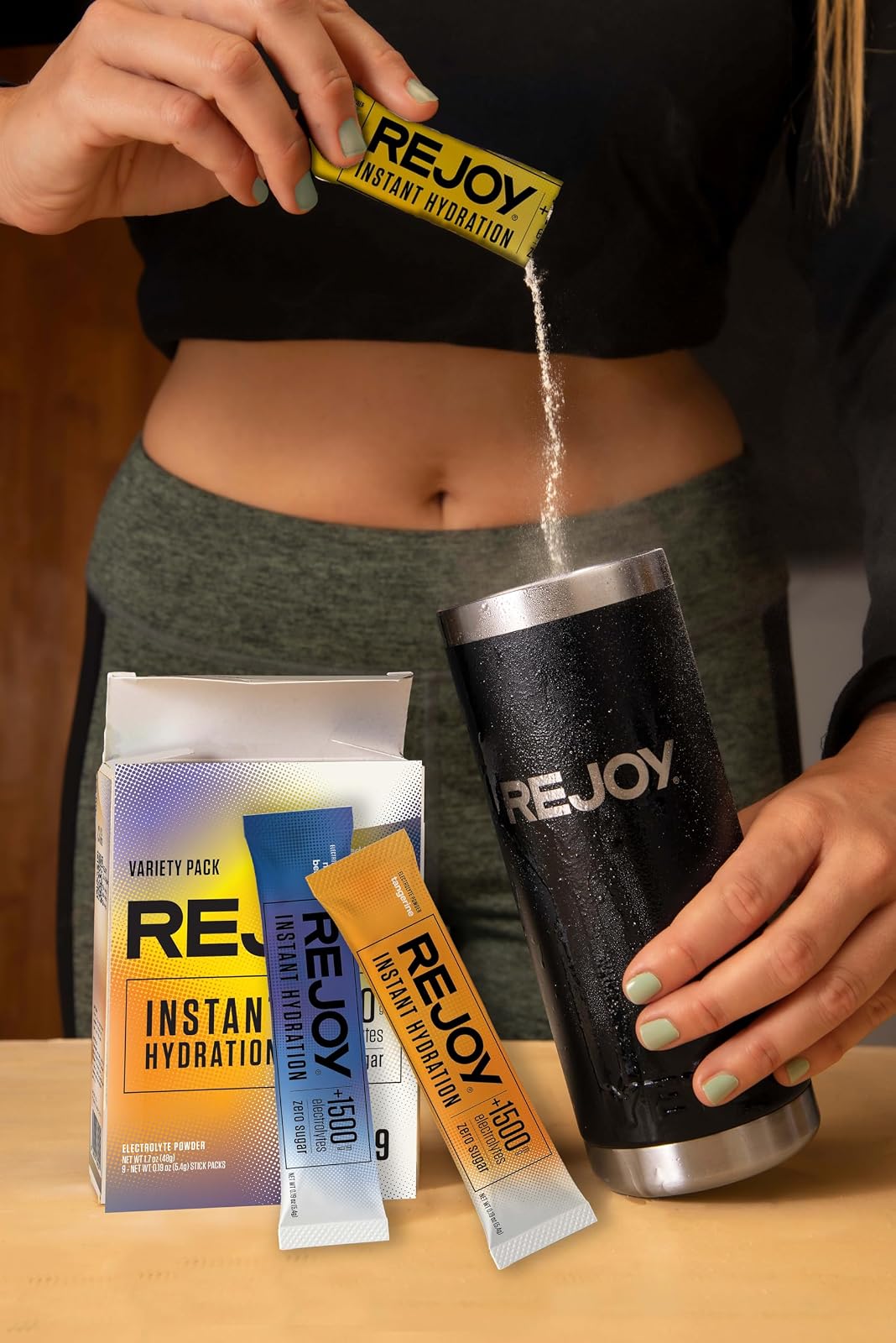 flavoured electrolyte powder for refreshing drinks