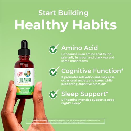 flavoured l-theanine drops for focus