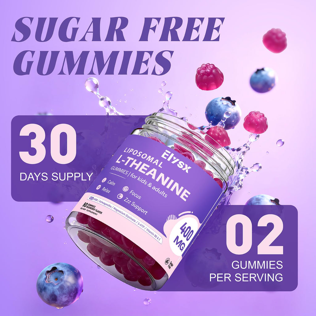 flavoured l-theanine gummies for focus