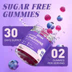 flavoured l-theanine gummies for focus