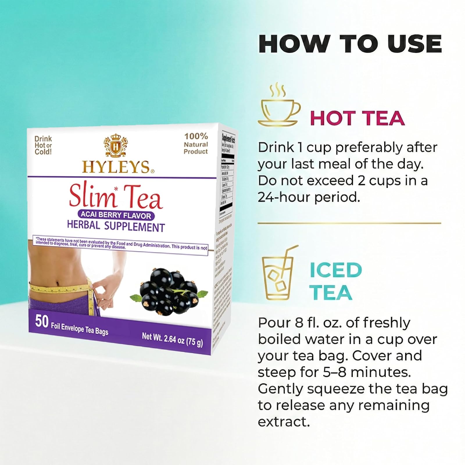 flavourful acai berry herbal infusion