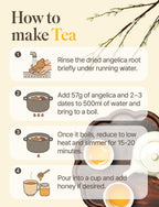 flavourful angelica root tea