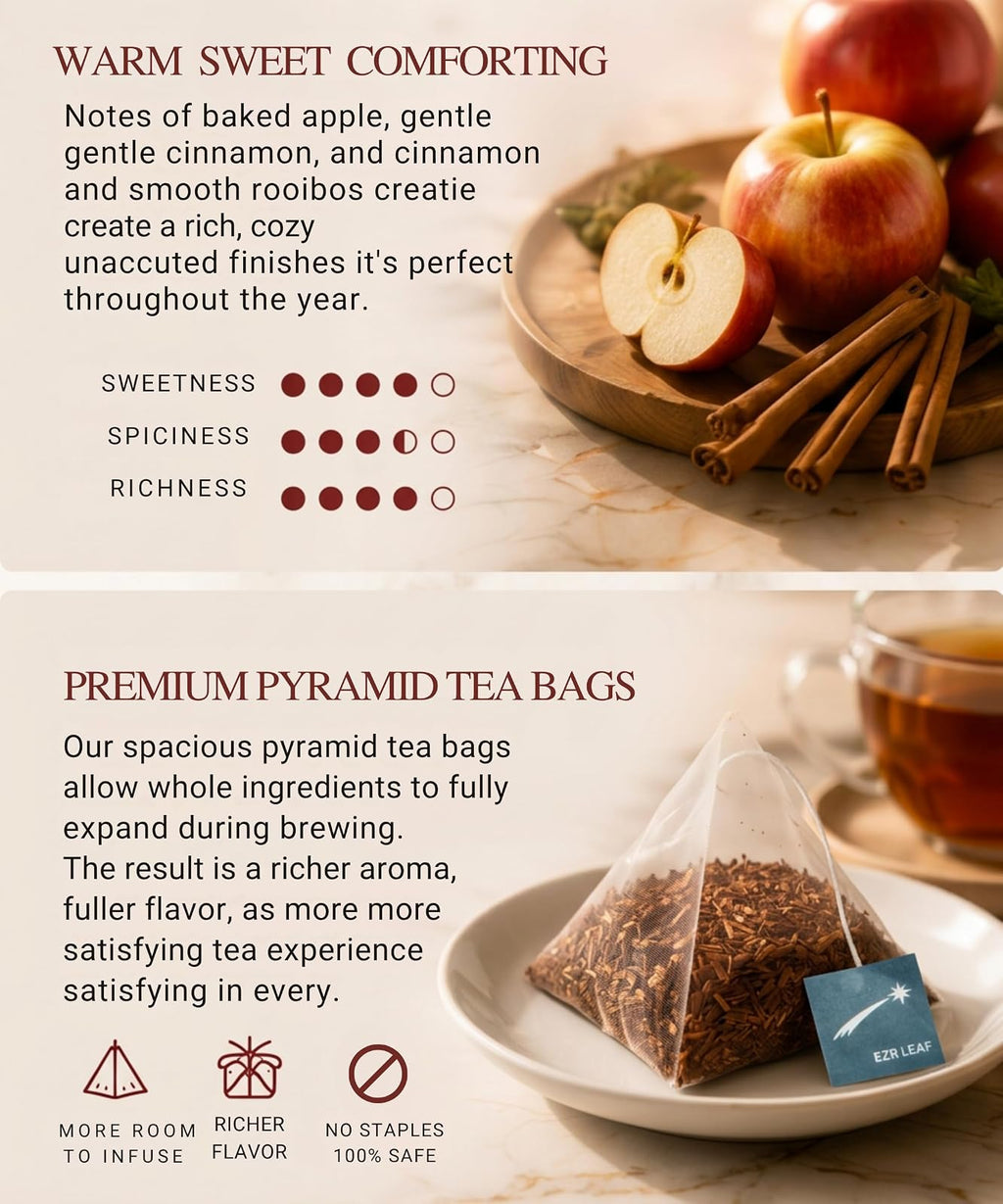 flavourful apple cinnamon tea blend