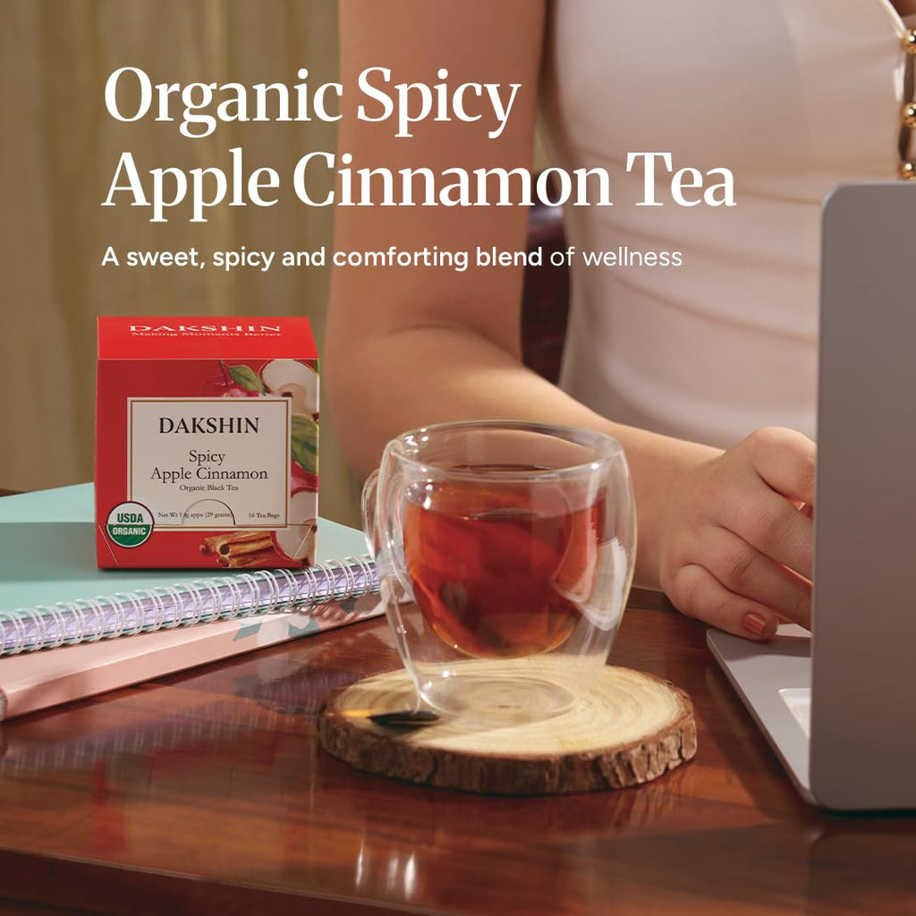 flavourful apple cinnamon tea blend
