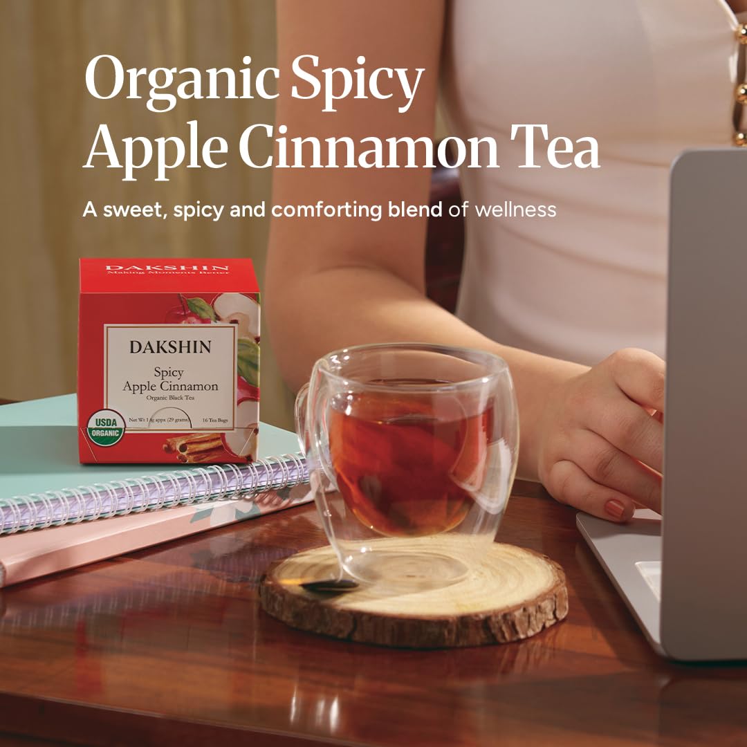 flavourful apple cinnamon tea blend